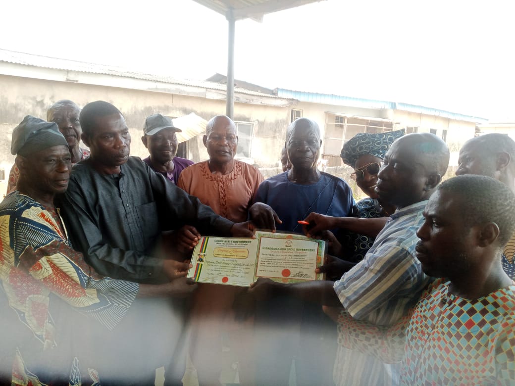 Isale Aboru CDA Inaugurates New Exco